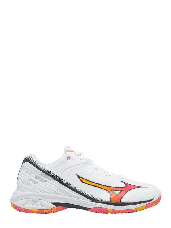 Mizuno Wave Claw 3 Wide Athletic Sneakers - White