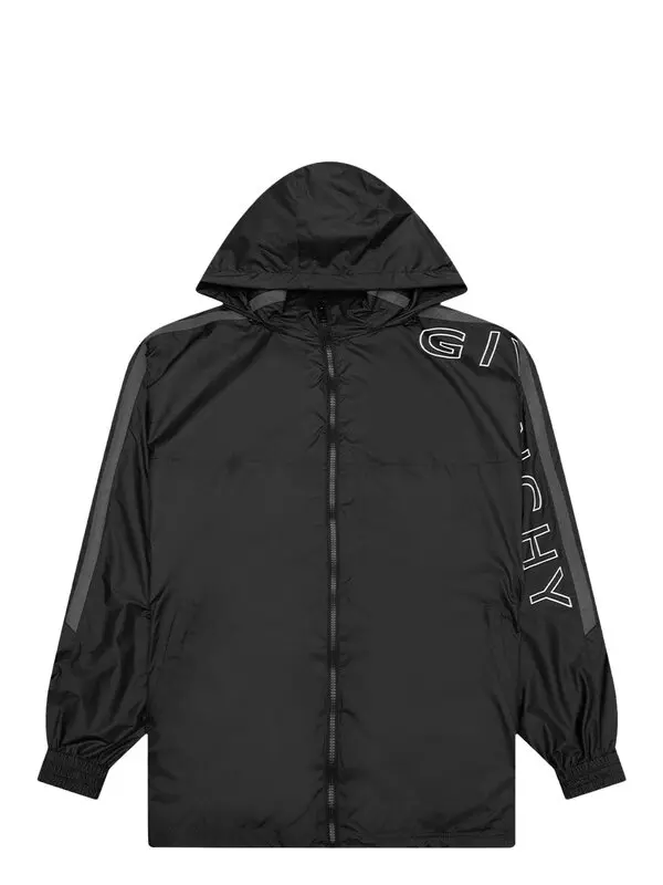 Givenchy Embroidered Logo Windbreaker - Black