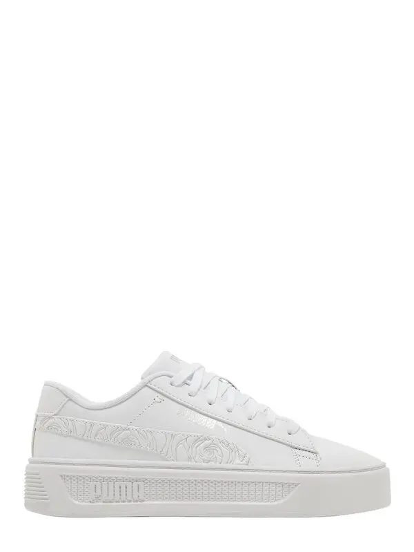 PUMA Smash Platform V3 Sneakers - White