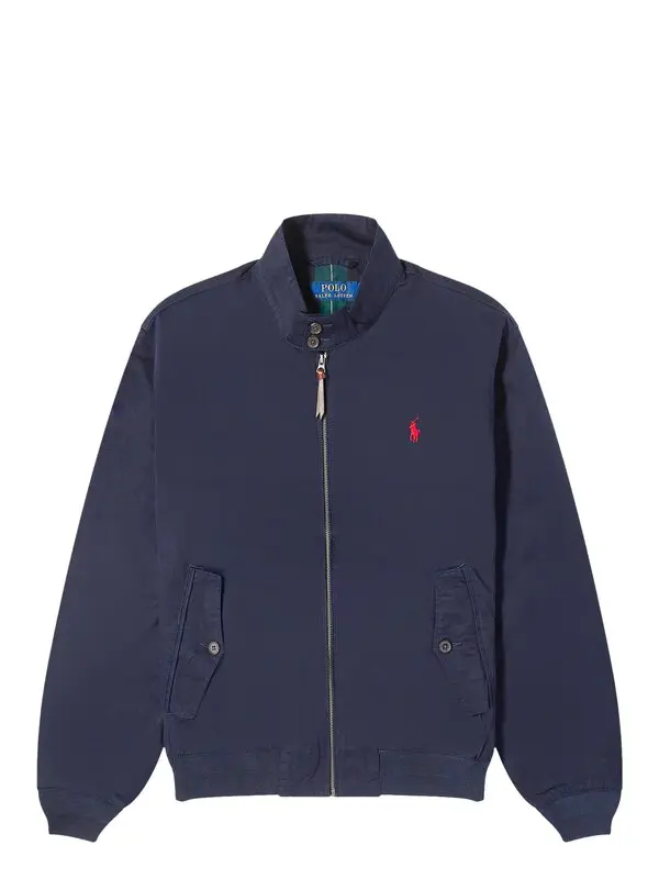 Polo Ralph Lauren Twill Lined Windbreaker Jacket - Blue
