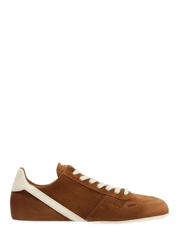 Rick Owens Concordians Minimal Sneakers - Brown