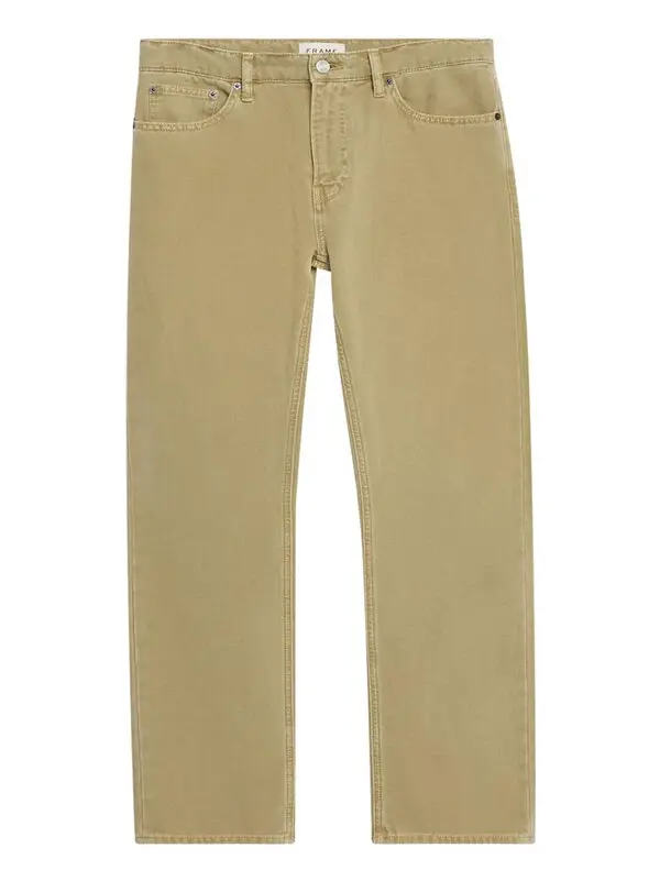 FRAME Modern Straight Leg Jeans - Beige