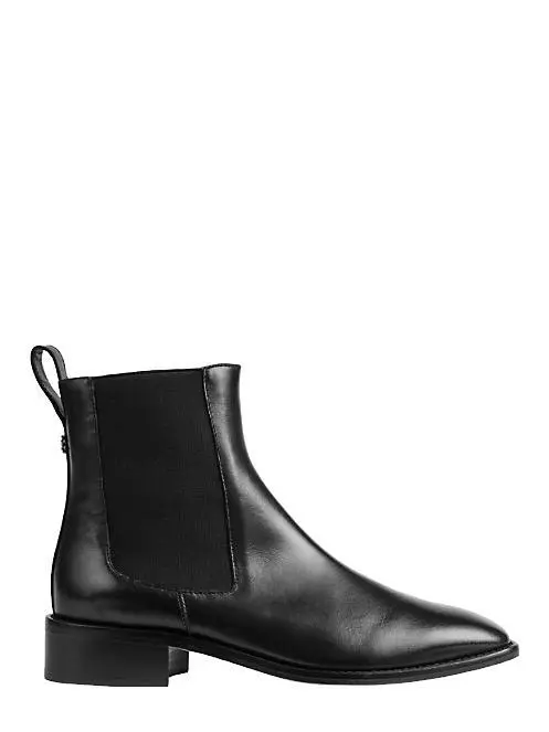 LK BENNETT Hattie Leather Chelsea Boots - Bla-black