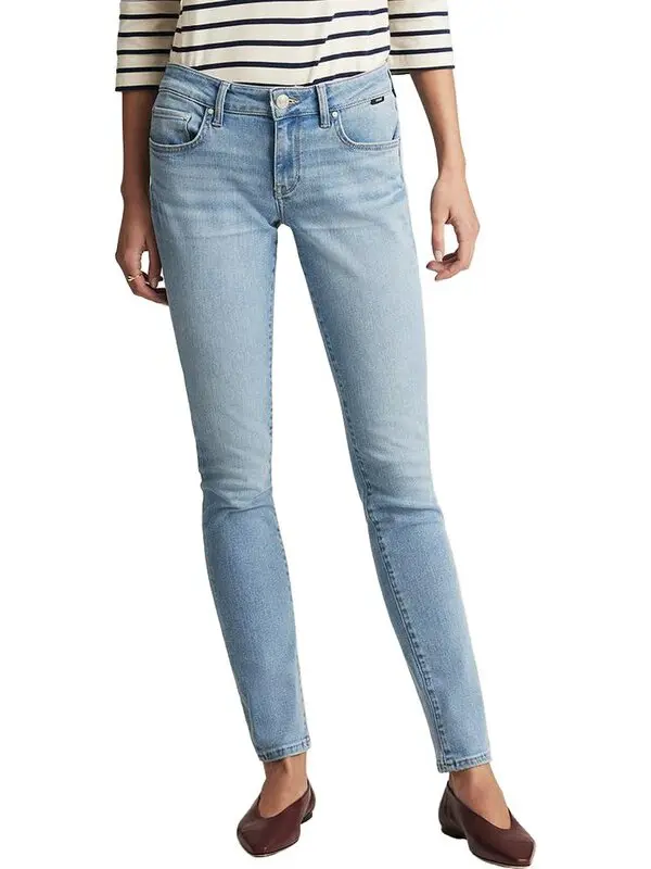 MAVI Alexa Skinny Jeans - Bleached Tribeca