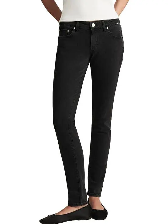 MAVI Alexa Skinny Jeans - Smoke Tribeca