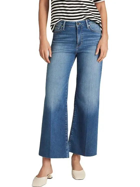 MAVI Paloma Wide Leg Jeans - Light Brushed Feather Luxe