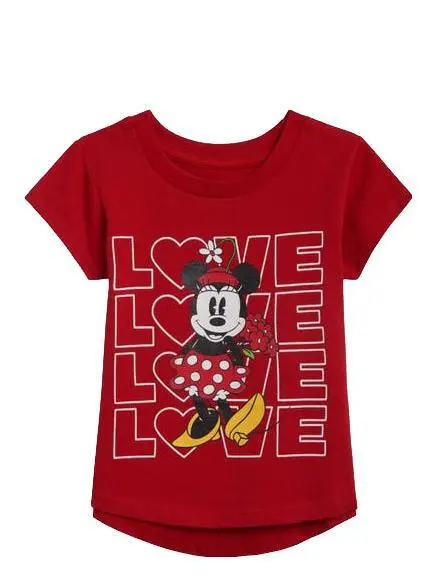 Disney Valentine's Day T-shirt - Valentines Day/ Red
