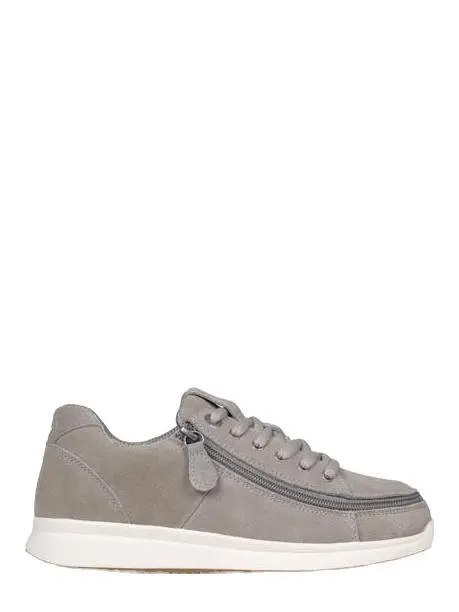 BILLY FOOTWEAR Comfort Zip Around Sneakers - Grey Suede