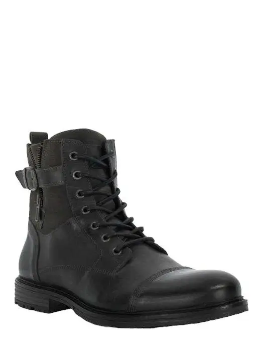 Dune London Call Moto Boot - Grey
