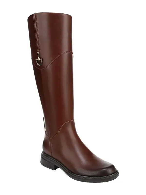 27 EDIT NATURALIZER Oslo Knee High Boot - Rich Cognac Brown