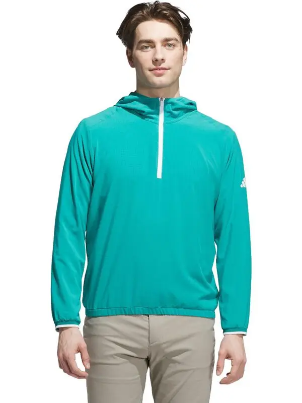 Adidas Ultimate365 Anorak Jacket - Pure Teal / White