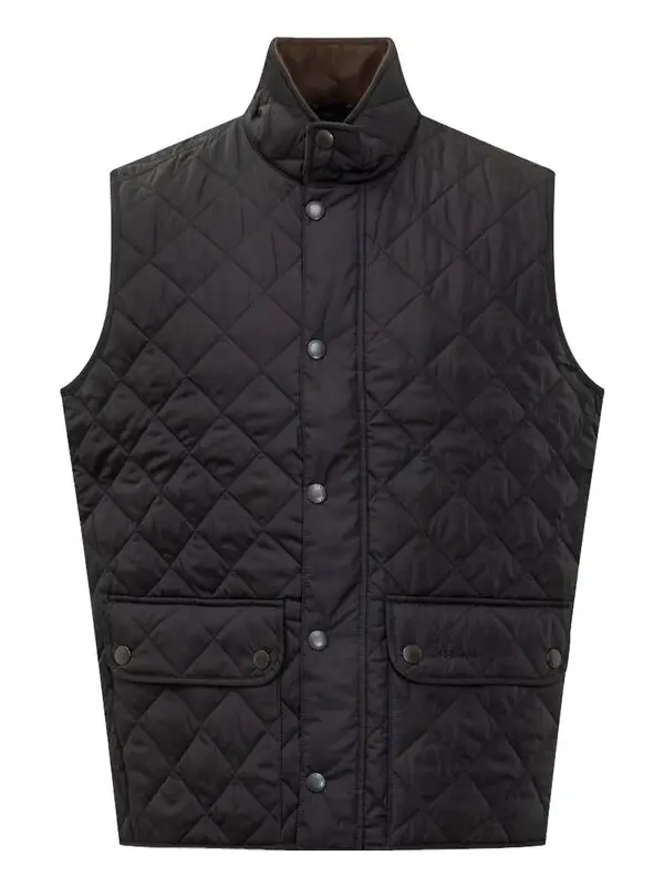 Barbour Quilted Vest With Pockets - Blue