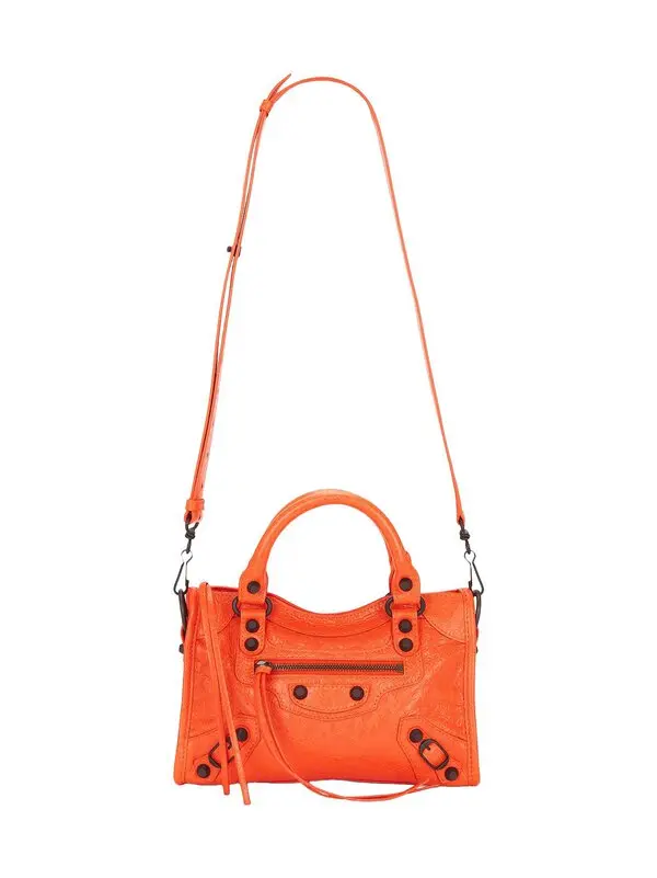 Balenciaga Le City Mini Bag - Pop Orange
