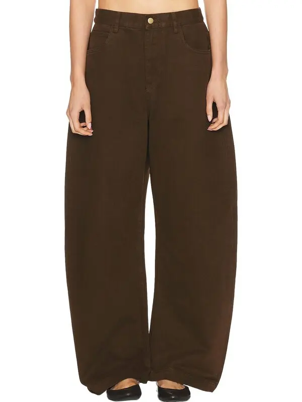 Ronny Kobo Ninon Wide-leg Pants - Chocolate