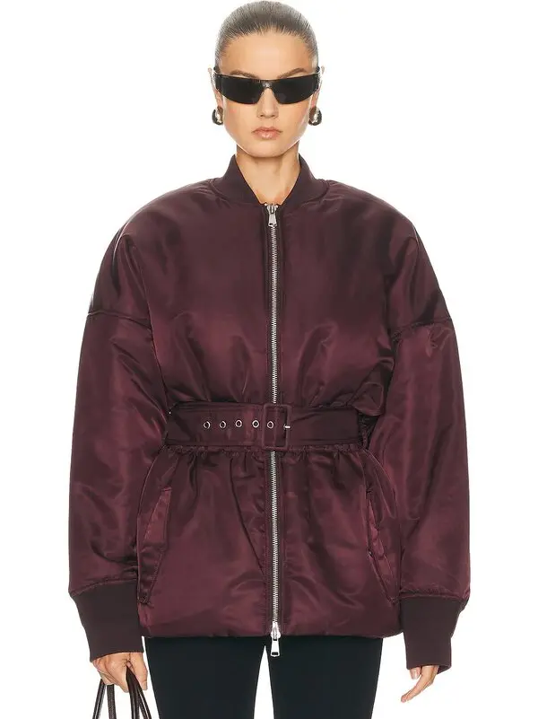 Ronny Kobo Norell Jacket - Cabernet