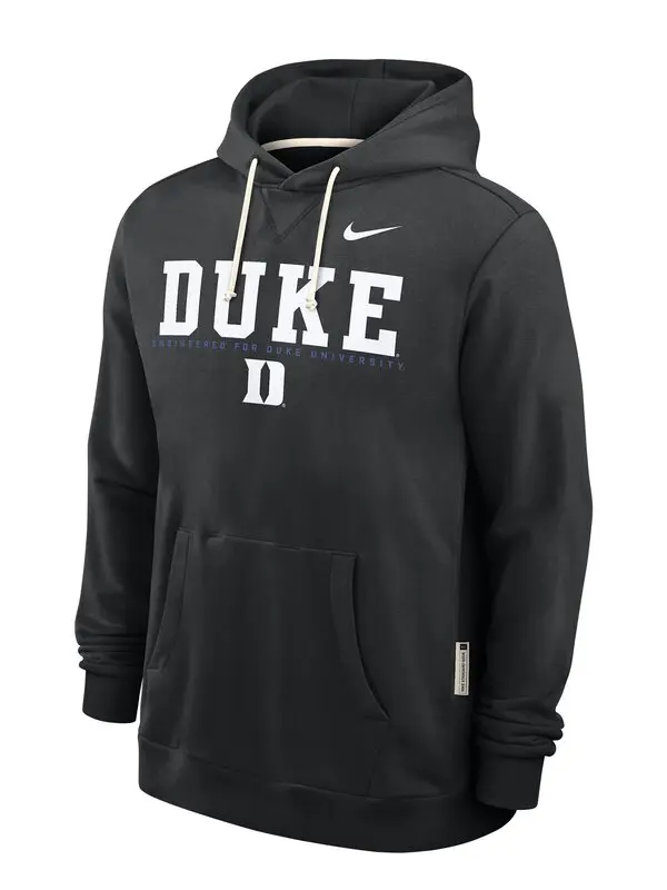 Nike Duke Sideline Dri-fit College Pullover Hoodie - Black