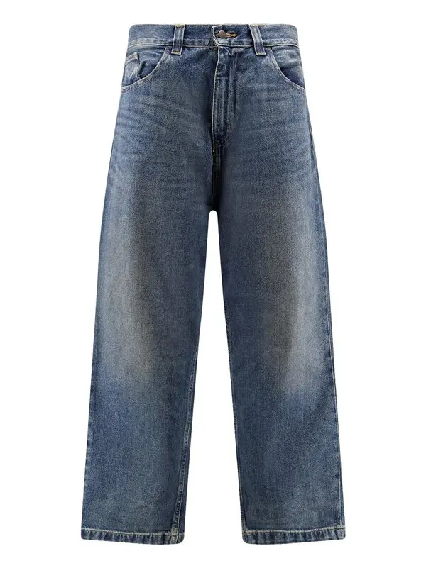 Carhartt Work In Progress Brandon Loose Straight Fit Jeans - Blue