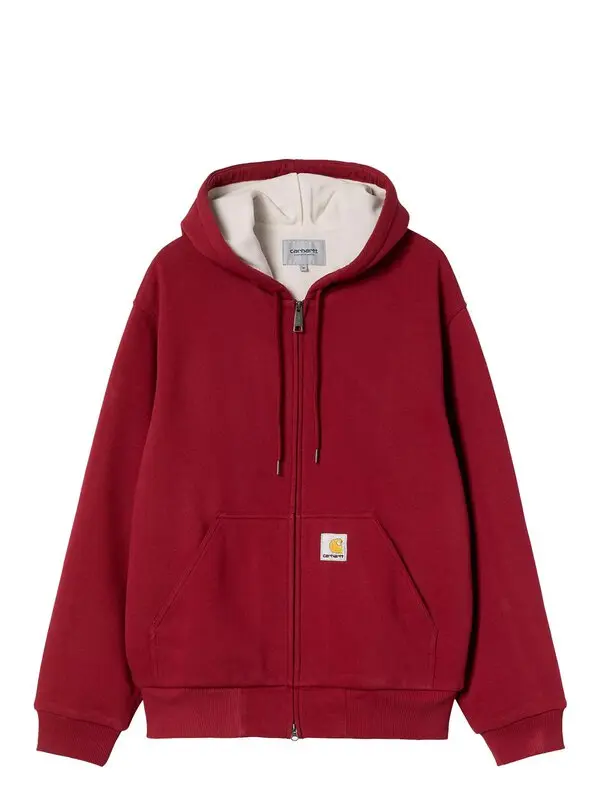 Carhartt Work In Progress Active Sweat Cotton-blend Jacket - Red