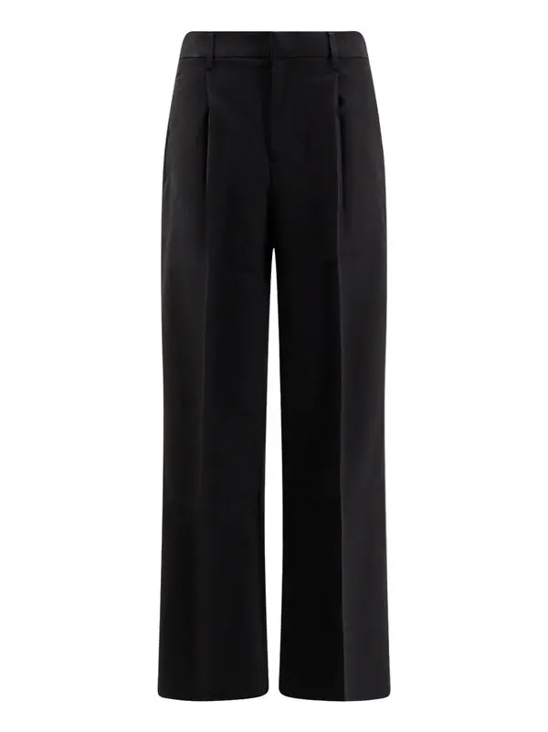 ENTIRE STUDIOS Father Suiting Wool Trousers - Black