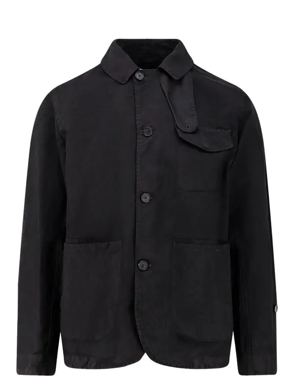 MASSIMO OSTI STUDIO Econyl® Regenerated Nylon Work Jacket - Black