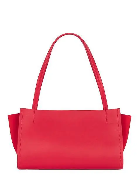 ST. AGNI Slim Wonton Tote - Rosso