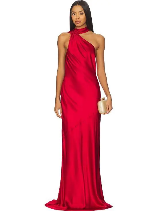 LOVERS AND FRIENDS Mila Gown - Red