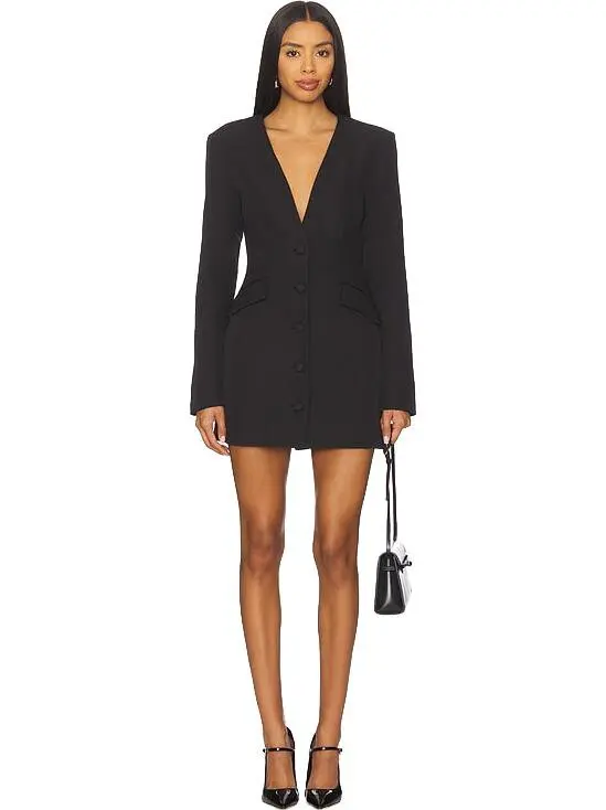 ALL THE WAYS Elizabeth Blazer Dress - Black
