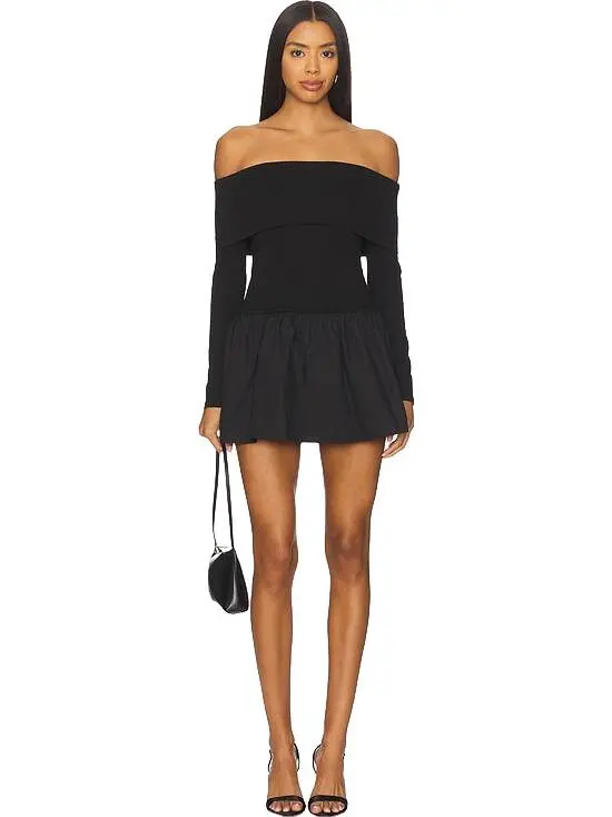 ALL THE WAYS Madley Mini Dress - Black