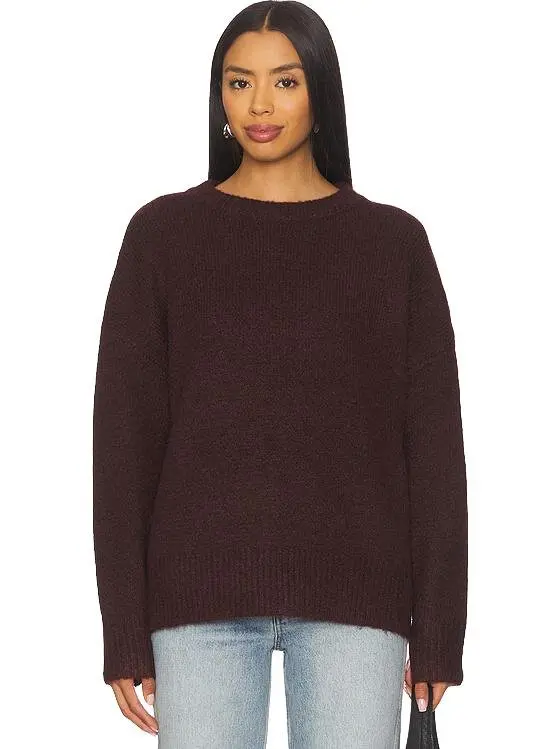 Line & Dot Hart Sweater - Burgundy