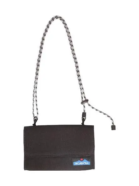 KAVU Islamorada Cross Body Wallet - Black