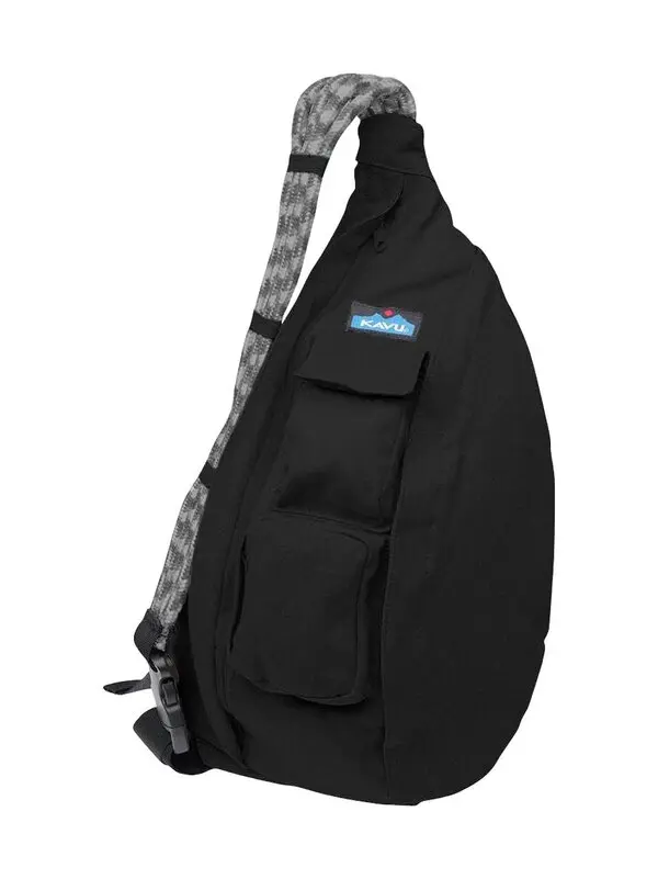 KAVU Rope Messenger Bag - Black - Collection B