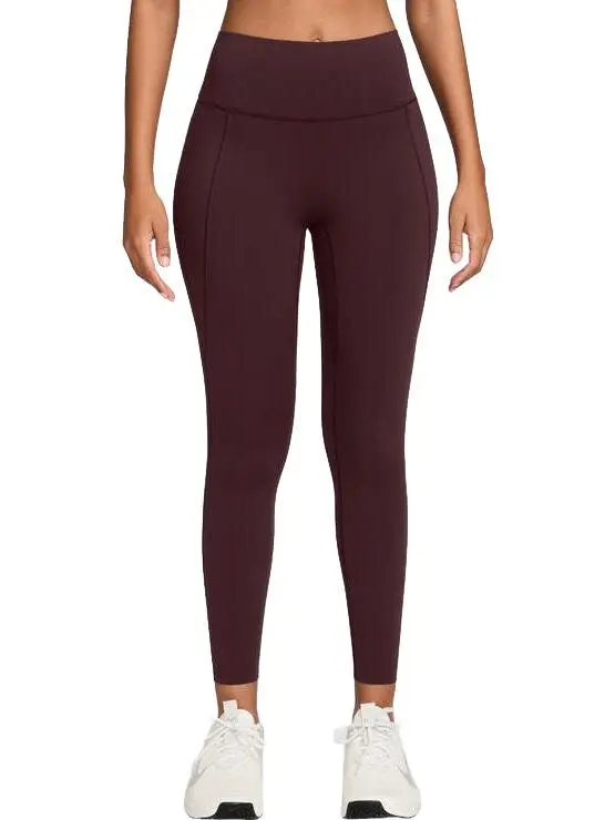 Nike Universa -support High-waisted 7/8 Leggings - Burgundy Crush/burgundy Ash