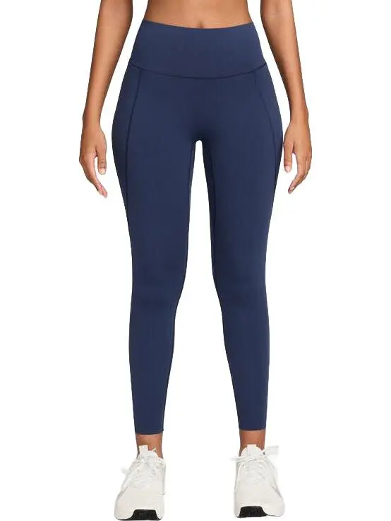 Nike Universa -support High-waisted 7/8 Leggings - Mnnavy/dkobs