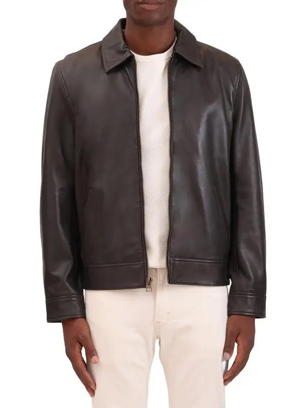 Bagatelle Leather Jacket - Espresso