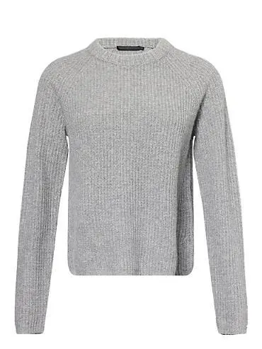 Jenni Kayne Cashmere Raglan-sleeved Jumper - Heather Grey