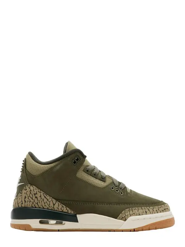 JORDAN 3 Retro Family Affair Gs Sneakers - Medium Olive/sequoia/neutral Olive