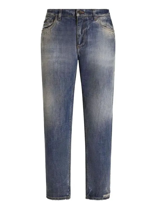 Dolce & Gabbana Loose Fit Jeans - Blue