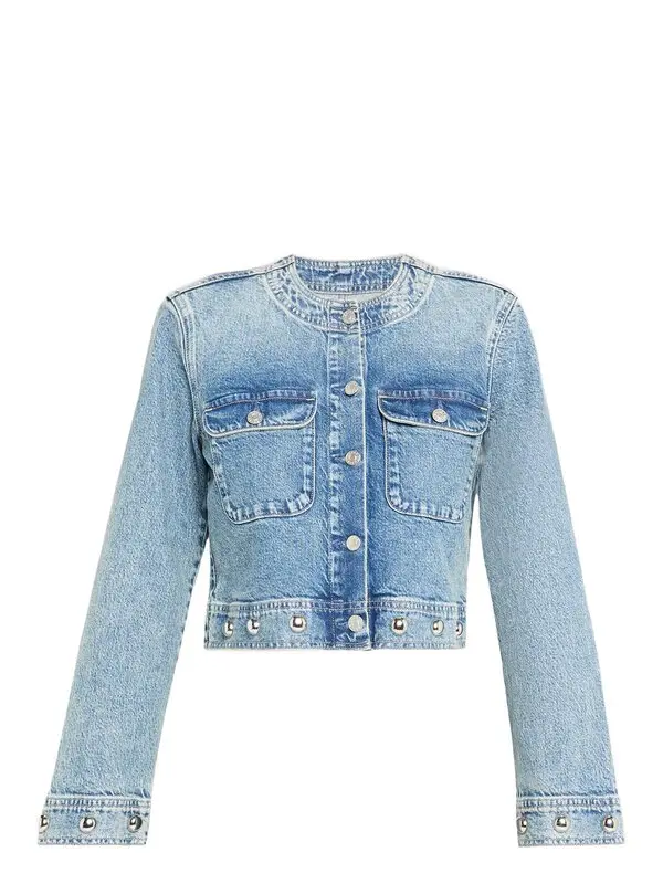 Rails Capistrano Studded Denim Jacket - Desert Sky