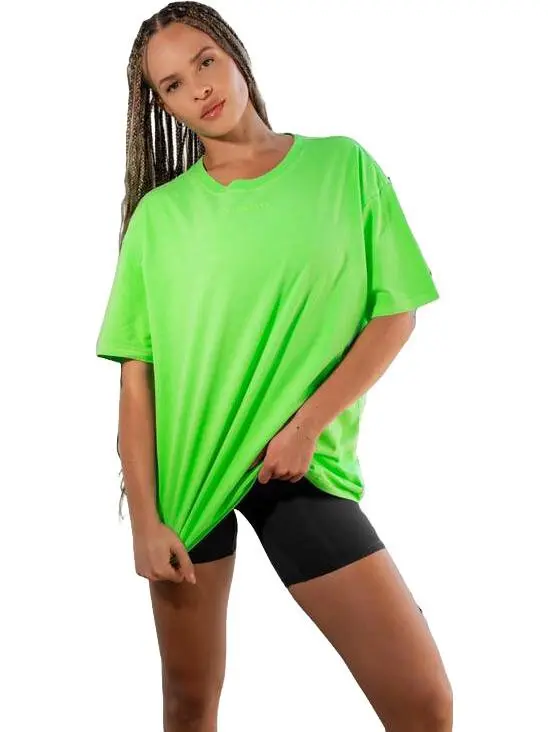 VITALITY Retro Uni Tee - Neon Green