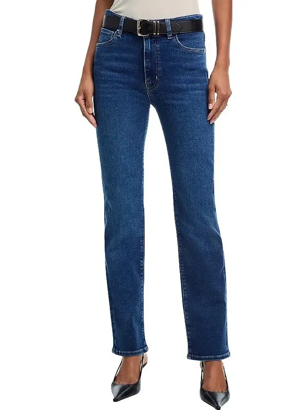 FRAME The Pencil High Rise Slim Straight Jeans - Femma