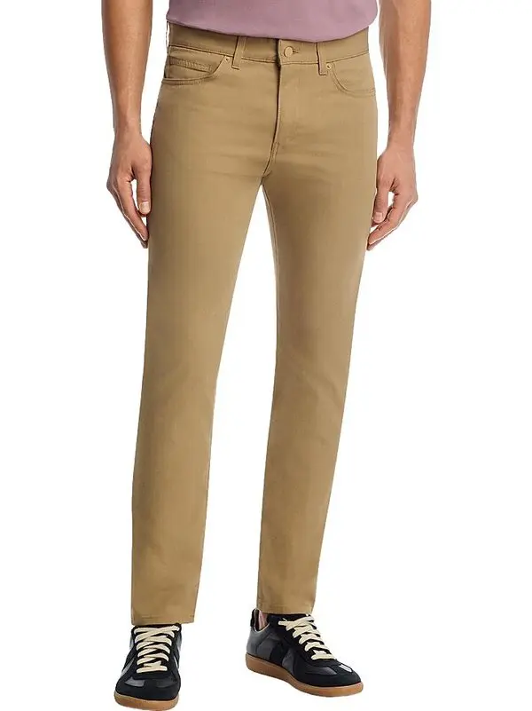 BOSS Delaware Slim Fit Pants - Beige/ Khaki