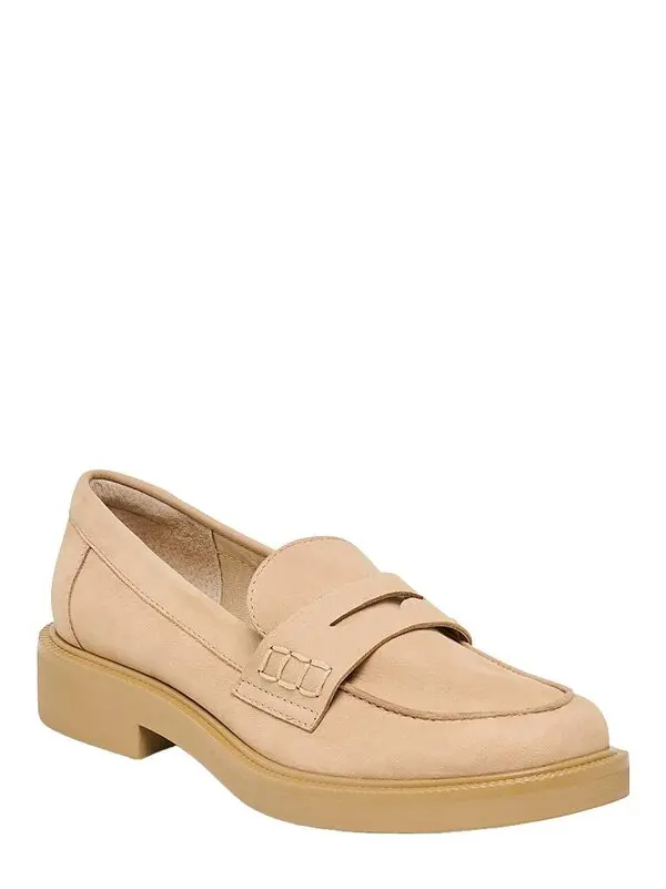Dolce Vita Tiggy Loafer Flats - Sand Nubuck