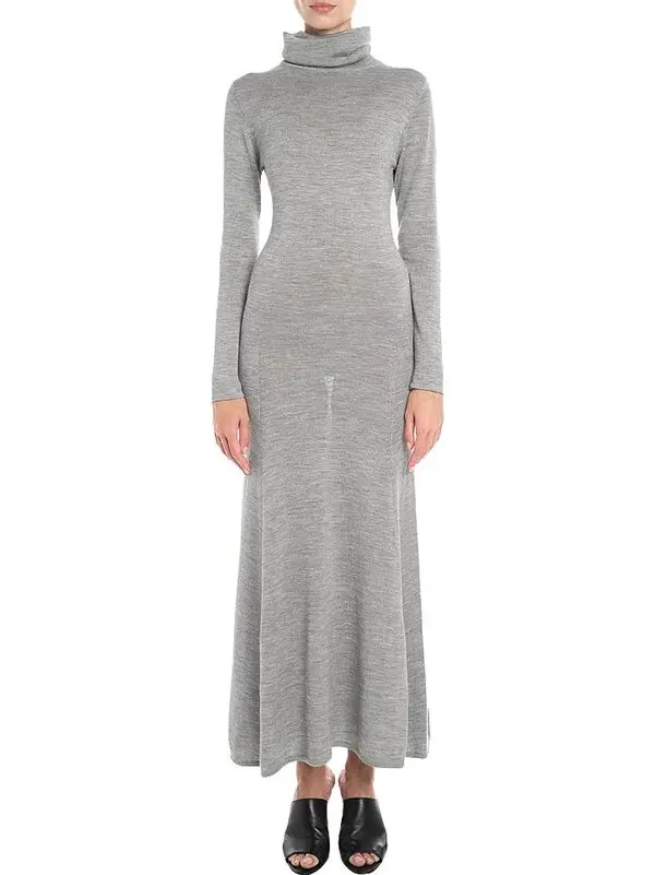 Tove Suzette Knitted Dress - Grey
