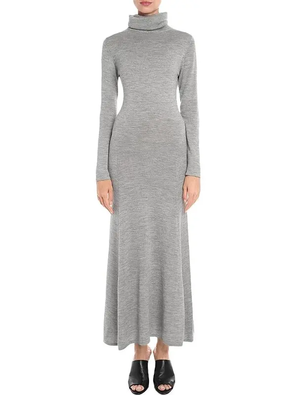 Tove Suzette Knitted Dress - Grey