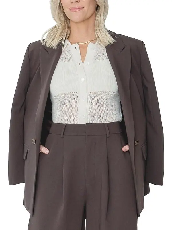 WEST OF Laurence Blazer - Chocolate
