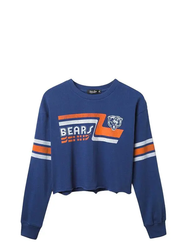 Junk Food Clothing Nfl Chicago Bears Retro Fleece - True Navy