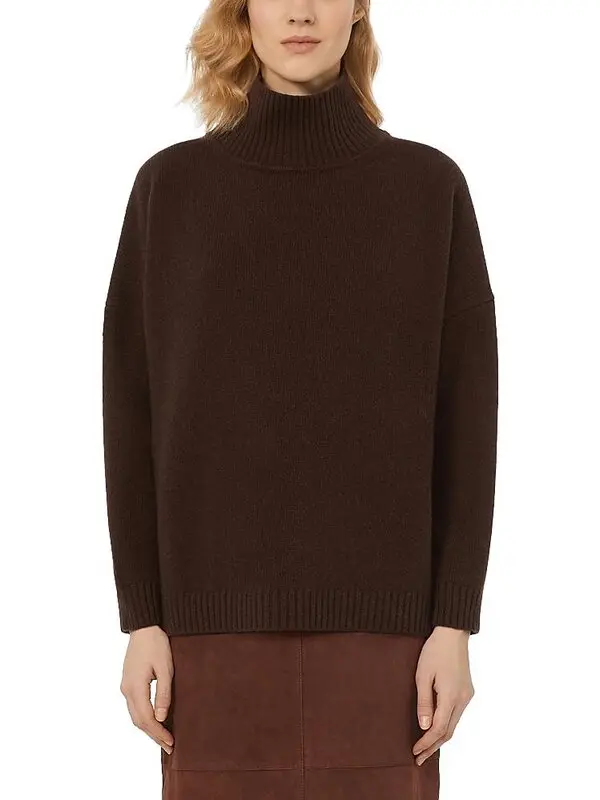 Max Mara Borgia Wool Sweater - Chocolate