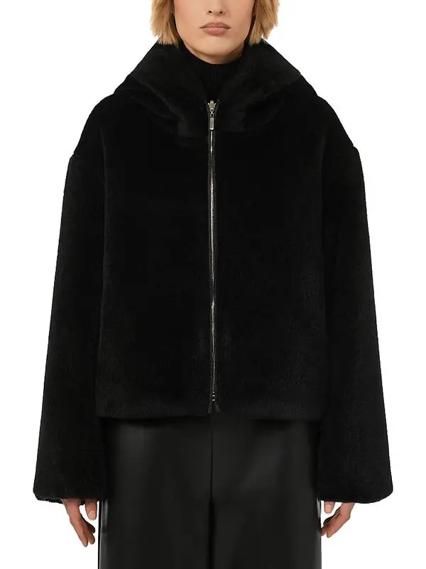Max Mara Olly Reversible Jacket - Black