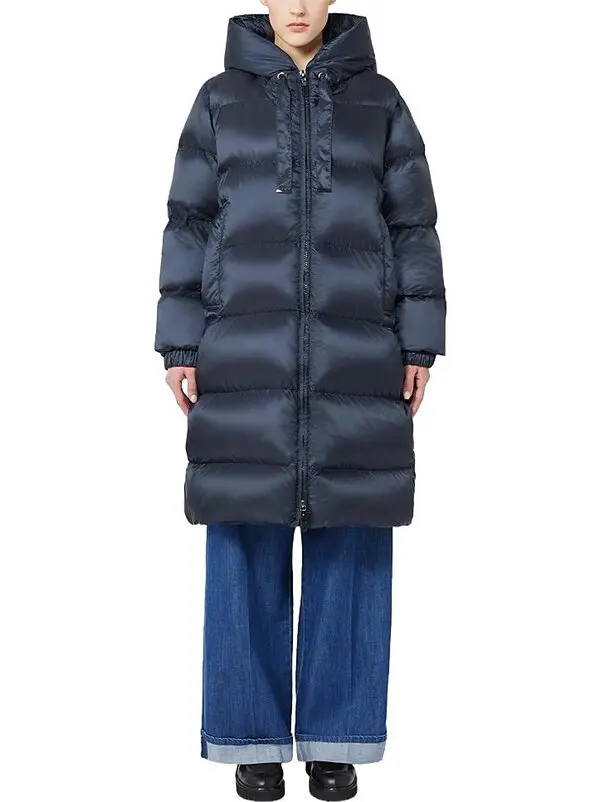 Max Mara Sei Quilted Coat - Midnight Blue