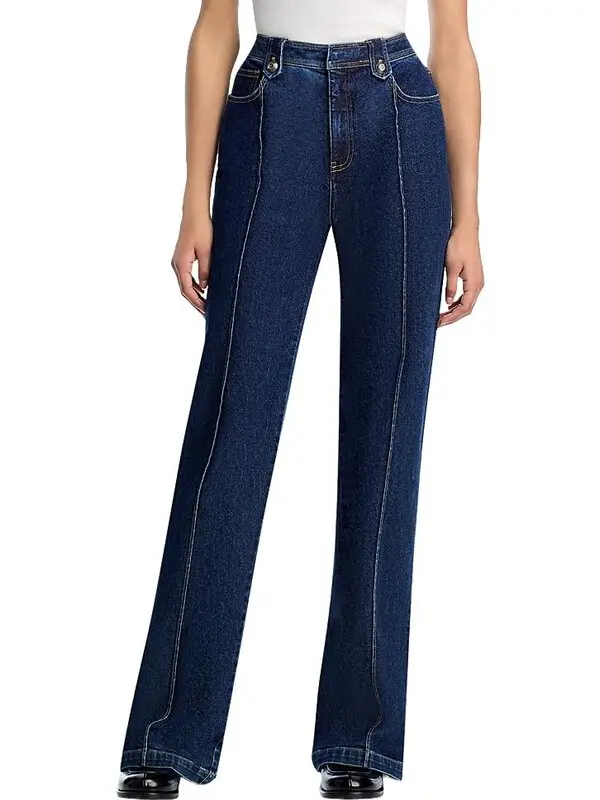 Cinq À Sept Niko High-rise Straight Jeans - Fontaine